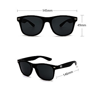 LotsBuyLots Groomsmen Sunglasses 7 Pack, Bachelor Party Supplies Sunglasses for Groom,Best Man,Groomsman(B:Groomsman)