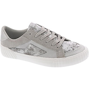 Blowfish Malibu Women's Willa Sneaker, Grey Orbital/LunarElla/GryGlitter, 8.5M