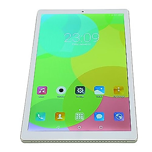 Airshi 10.1 Inch Tablet, Portable Tablet 6GB RAM 128GB ROM 2560x1600 IPS Dual Cameras for Office (US Plug)