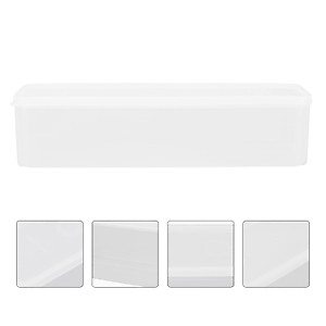 Cabilock 2pcs Noodle Preservation Box Food Containers Refrigerator Storage Bins Pasta Container Containers for Food Clear Drawer Spaghetti Seal White Food Grade Pp Snack Box