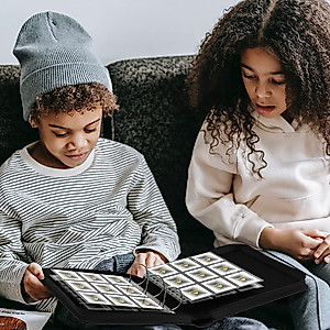 Rayvol Classic 9 Pocket Trading Card Binder, Fits 720 Trading Cards with 40 9-Pocket Pages, Card Collection Album for Sports Cards and TCG