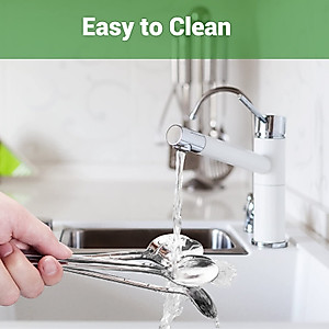 12 Pcs Long Handle Ice Tea Spoon, 9 Inch Food Grade Stainless Steel Cocktail Stirring Spoons, Ice Cream Spoon, Mixing Spoon, Long Spoon, Dessert Spoon