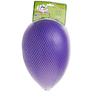 Jolly Pets Jolly Egg Dog Toy, 12 Inches/Large, Purple