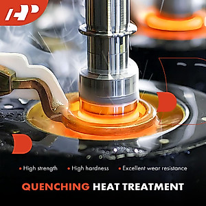 A-Premium Front Wheel Hub and Wheel Bearing Compatible with Toyota Corolla 2003-2019, FWD Only