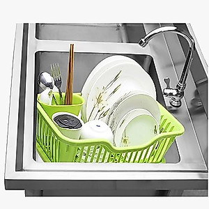 3 Compartment Restaurant Kitchen Prep & Utility Sink,Free Standing Stainless-Steel Three Bowl Kitchen Sink,Free Standing Utility Sink For Garage,Restaurant,Kitchen,Laundry Room(Thick0.8mm)