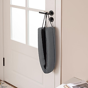 Sunolga Door Draft Stopper for Bottom of Door, 38 Inch Under Door Air Stopper with Removable Cover for Gaps Up to 3 Inch, Machine Washable Noise Blocker for Home, Grey