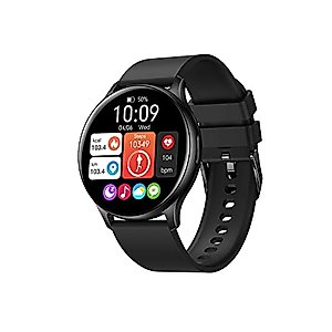 yussa Smartwatch Answer/Make Calls | Speaker | 1.32 '' HD Full Screen | AI Assistant | Android Smartwatch & iPhone Compatible | Fitness & Health Tracking | +20 Sports | for Man and Woman