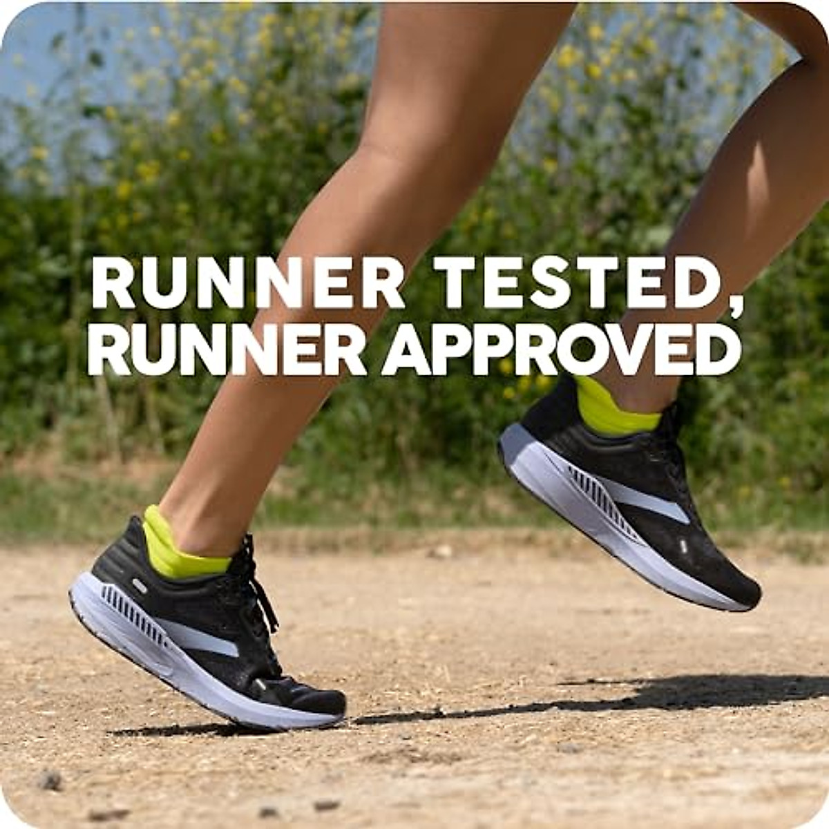 Balega Hidden Comfort Performance No Show Athletic Running Socks for Men and Women (1 Pair), Black, Medium