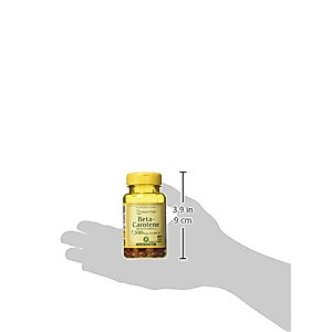 Beta Carotene for Immune and Eye Health by Puritan's Pride to Support a Healthy Immune System 100 Softgels