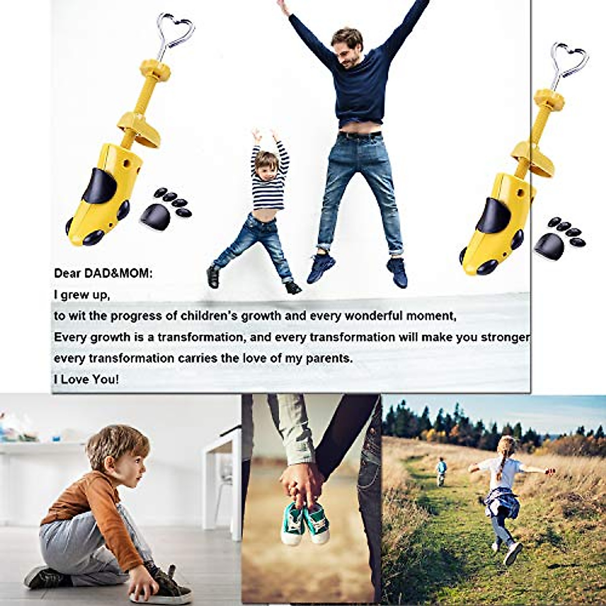 Kids Shoe Stretcher,Shoe Stretcher for Children fit 3-10 Years Old Children,Adjustable Length Width Gifts for Girls Boys