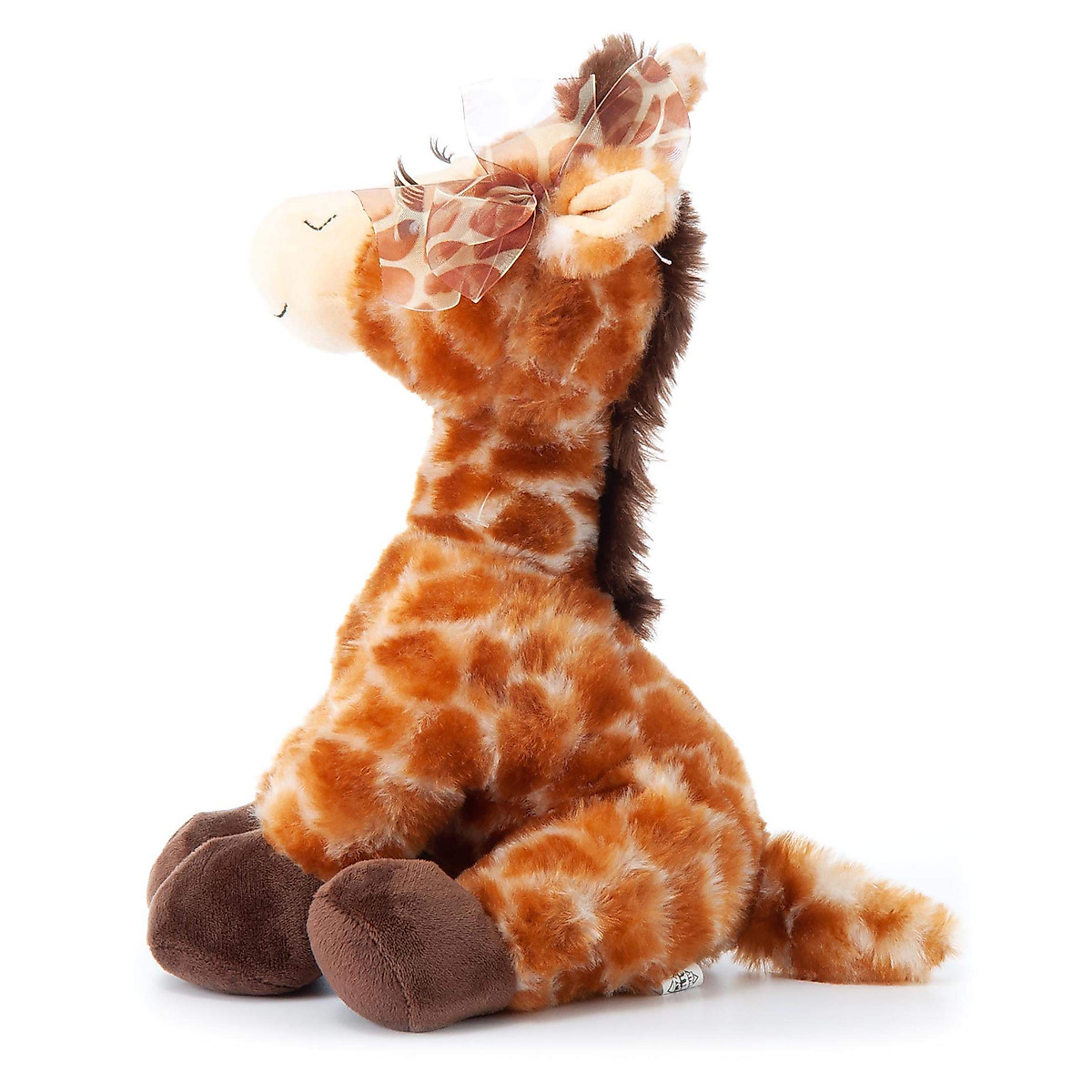 The Petting Zoo, Lash'z Giraffe Stuffed Animal, Gifts for Girls, Plush Toy 12 inches