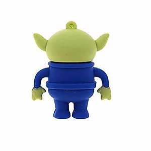 2.0 Toy Story Three Eyed Alien 64GB USB External Hard Drive Flash Thumb Drive Storage Device Cute Novelty Memory Stick U Disk Cartoon
