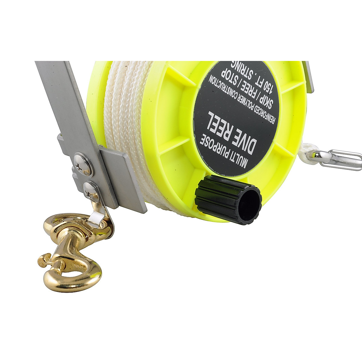 Promate Dive Reel Aluminum Heavy Duty Multi-purpose, 150 ft string
