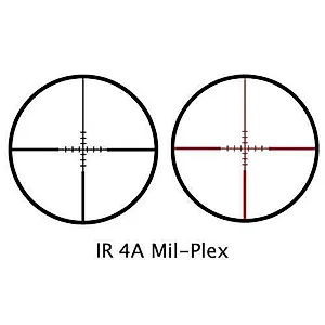 BARSKA 3-9x42 IR Contour Riflescope, Black