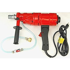 CORE DRILL PACKAGE DEAL 4Z1 2-SPEED CONCRETE CORING DRILL by BLUEROCK TOOLS COMES WITH 1", 2", 3", & 4" BITS