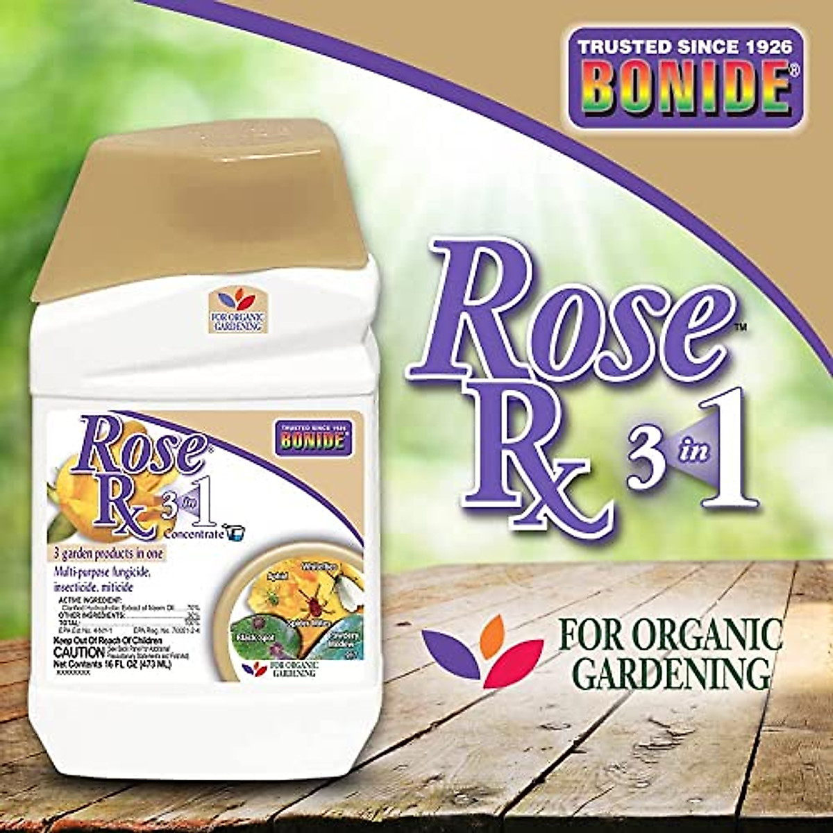 Rose Rx 3-In-1 Conc 16oz