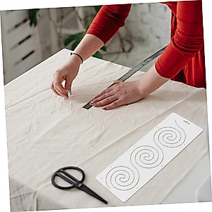 TEHAUX Quilting Stencils Grid Patchwork Quilting Tools Stencils for Quilting Patchwork Tool Quilting Quilting Stencil Ruler Sewing Template Ruler