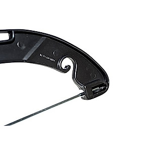 NAHANCO 2500RC Plastic Suit Hanger, Heavy Weight with Metal Clips, 17", Black (Pack of 100)