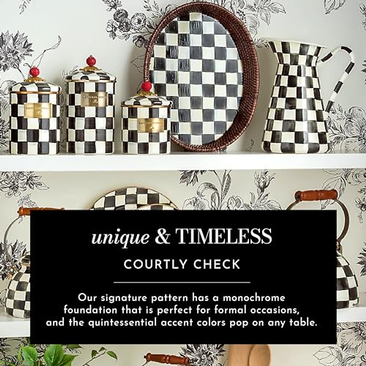 MACKENZIE-CHILDS Cow Creamery Spoon Rest, Spoon and Fork Holder, Cow Kitchen Decor