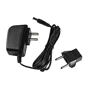 HQRP AC Adapter/Power Supply for Boss MD-2 MEGA DISTORTION/ML-2 METAL CORE Guitar Effects pedals Replacement plus HQRP Euro Plug Adapter