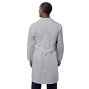 Adar Universal Unisex Lab Coats - Classic 39" Lab Coat - 803 - Silver Gray - 38