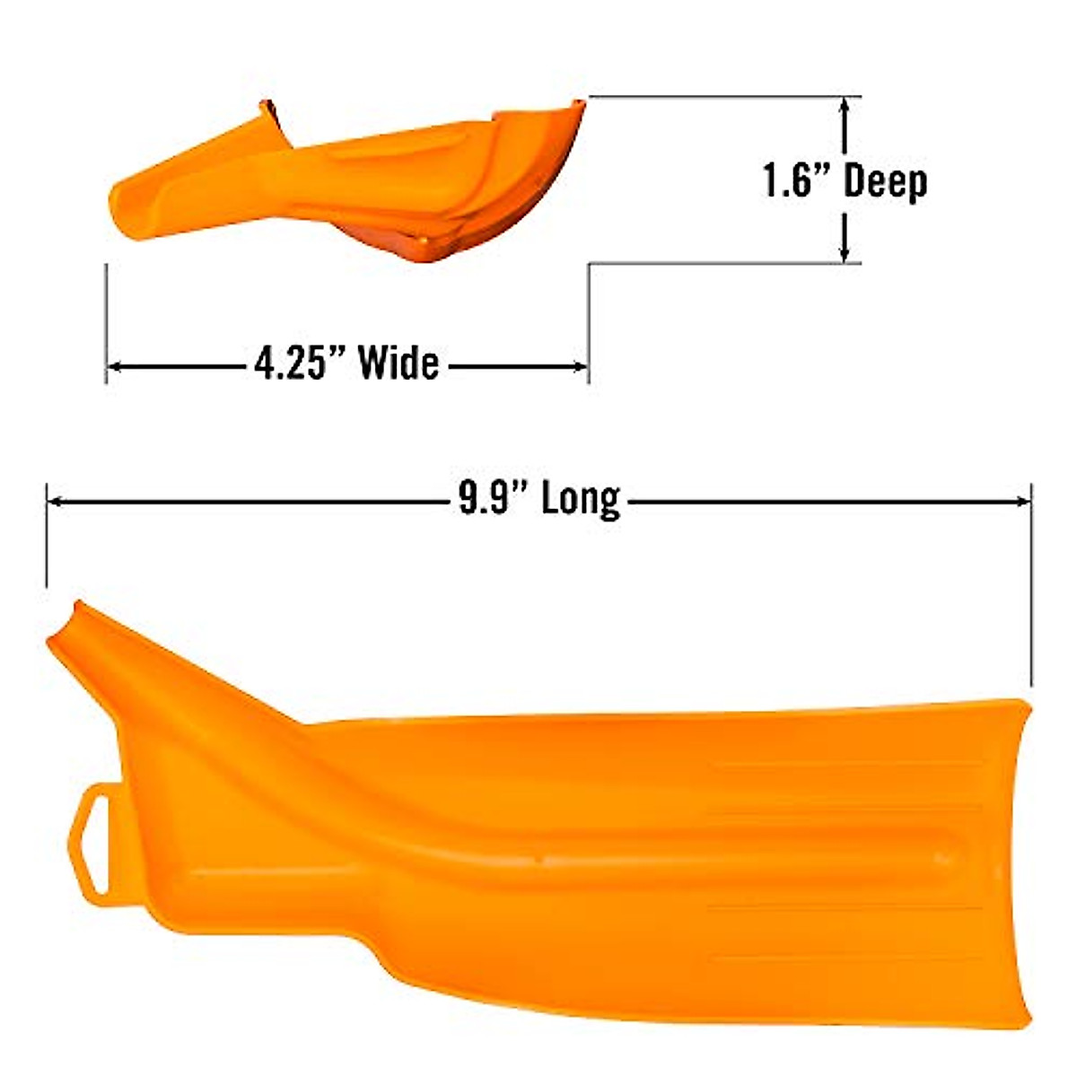 Ernst Manufacturing - 960-Orange 960 Greg's Drip-Free Oil Filter Funnel, Orange
