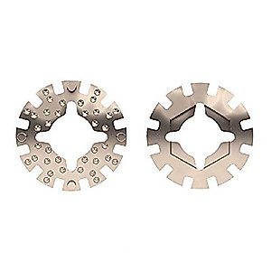 CMT OMA31-X2 Pair Of Universal Adapters for Multi-Tool Blades Oscillating Multicutter, Gray