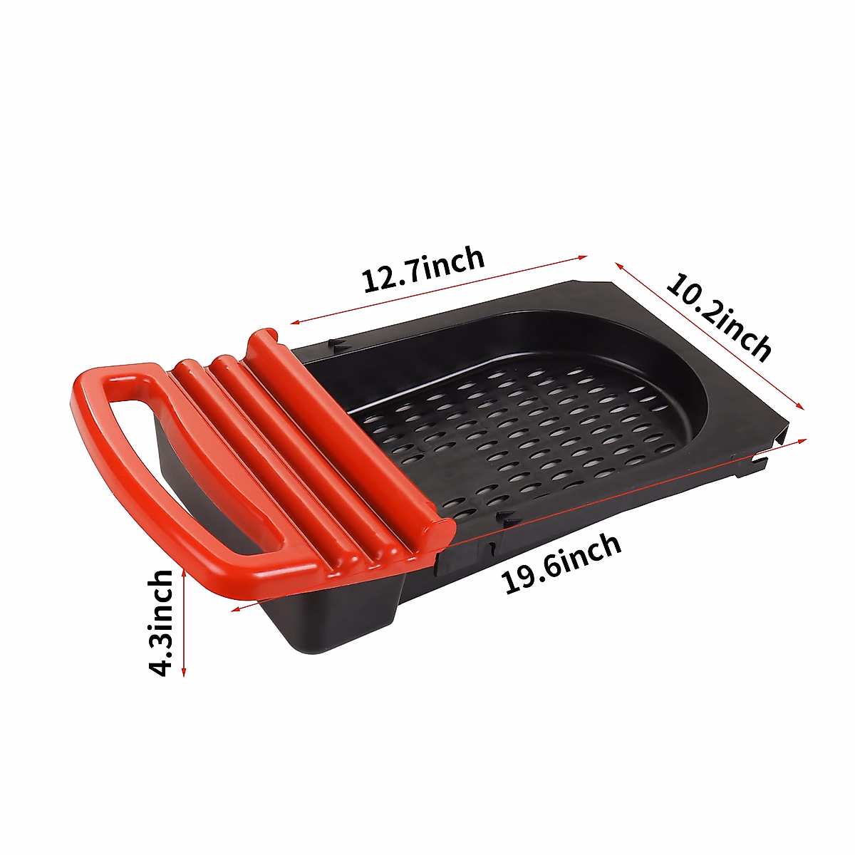 Vehipa Chicken Nesting Boxes, 3 Hole Metal and Plastic Chicken Laying Boxes with Roof, Rollout Egg Collector for Chicken Coop and Farm - Collect Eggs Easily