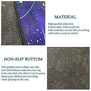 Gamer Area Rugs for Gamer Bedroom Living Room Black Gamepad Red Gaming Carpet Bedroom Sofa Mat Door Mat for Adults Game Player Cool Bath Mats Exercise Yoga Mats, 35"x23"