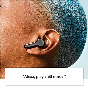 All-new Echo Buds (2023 Release) | Semi-in-ear, True Wireless Bluetooth 5.2 Earbuds with Alexa, multipoint, 20H battery with charging case, fast charging, sweat resistant | Black
