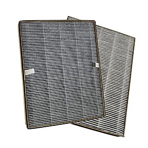 Nispira True HEPA Replacement Filter for Air Purifier, Compatible with TaoTronics TT-AP002, 2 Packs