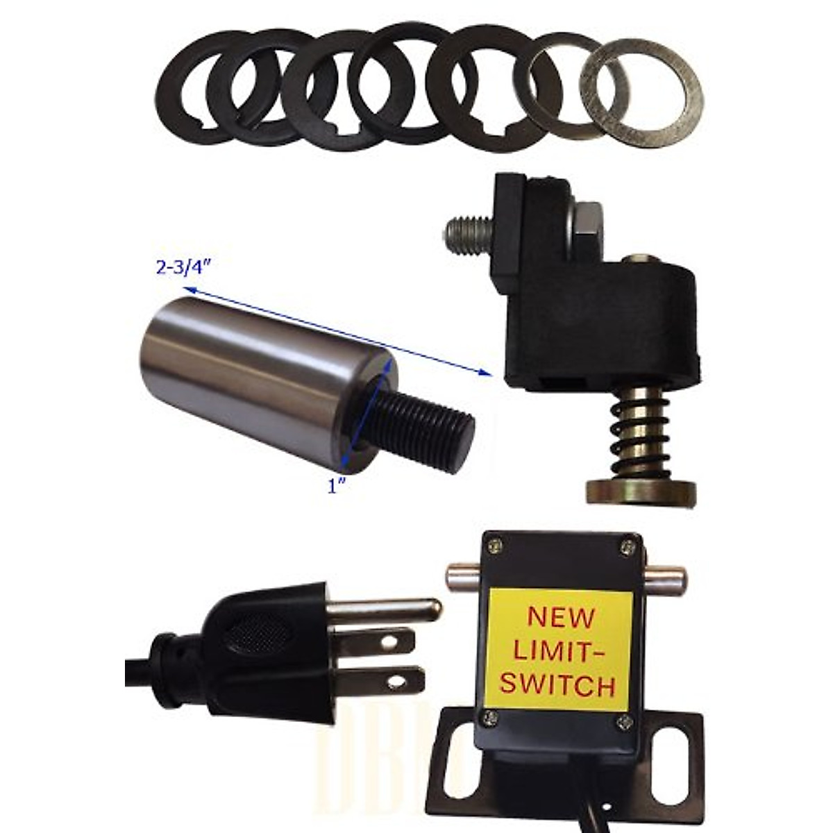 Table Milling Machine Power Feed Y-Axis Torque 150 LBS Mill Fits Bridgeport Acer