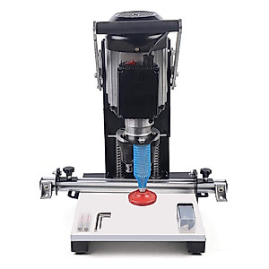 Hinge Drilling Machine, Portable Hand-Held Hinge Drilling Machine, Interior Decoration Cupboard Wardrobe Home Improvement Punching Machine, Woodworking Hinge Drill,2880 RMP/min,Depth 0-40mm,1100W