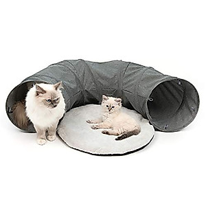 Catit Vesper Cat Tunnel, Cat Toy, Grey, 41996