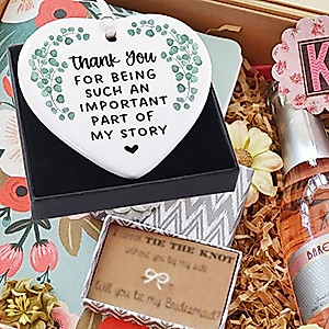 Thank You Gifts for Teacher Leader Friends, Teacher Appreciation Gratitude Gifts Keepsake Card Ornaments Hanging Decor Sign HP002