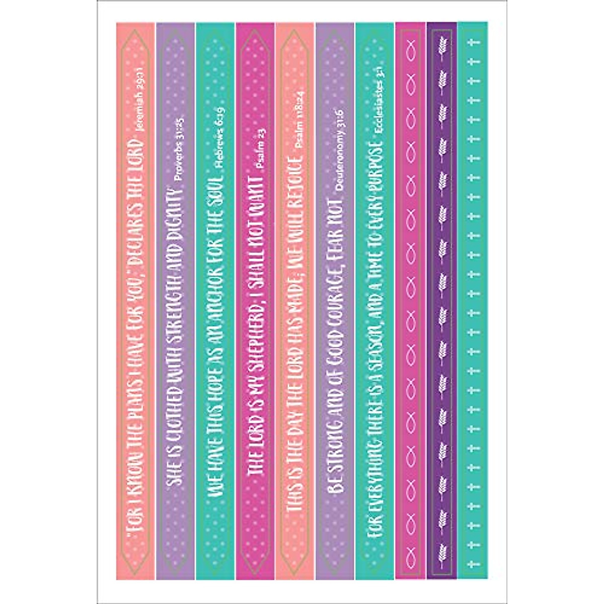 Essentials Planner Stickers - Bible (Set of 450 Stickers)