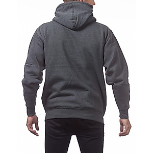 Pro Club Men's Heavyweight Pullover Hoodie (13oz), Charcoal, 4X-Large