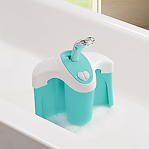 Summer Lil Luxuries Whirlpool Bubbling Spa & Shower (Blue) - Luxurious Baby Bathtub with Circulating Water Jets, 2 Count (Pack of 1)