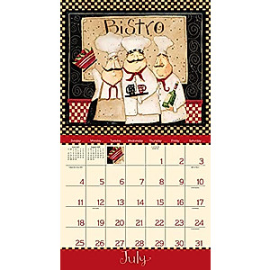 Home Is In the Kitchen 2021 Deluxe Wall Calendar