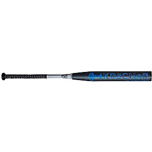 Worth | 2022 | KRECHER | XL | USA/ASA Slowpitch Softball Bat | 13.5" Barrel | 34" x 26 oz & Grip-N-Rip Bat Grip Taper, Night Camo