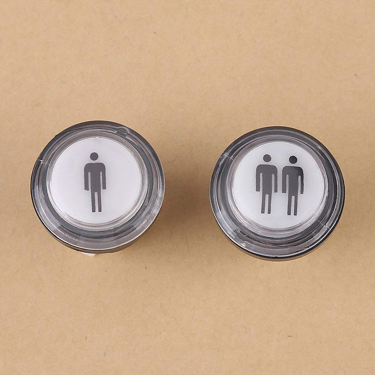 Arcade Buttons 4 × LED Arcade Button Kit Part 1 Player + 2 Player + LED Buttons DIY Arcade Push Buttons Player Single Double for Arcade Machine Arcade Games
