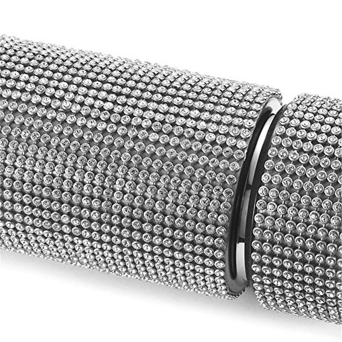 JHJHG 500ml Bling Rhinestone Thermos Bottle,Stainless Steel Thermos Cup,Diamond Vacuum Flask Thermo Water Bottle,Reusable Stainless Steel Water Bottle (Gold B)