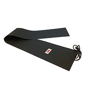 RHS Snow Melting System, Roof and Valley Heater, Ice and Snow Melting Mats, Sizes 5' feet x 13" inches, Color Black, 5 ft. mat Melts 2" inches of Snow per Hour, Buy Factory Direct, (5' ft. x 13" in.)