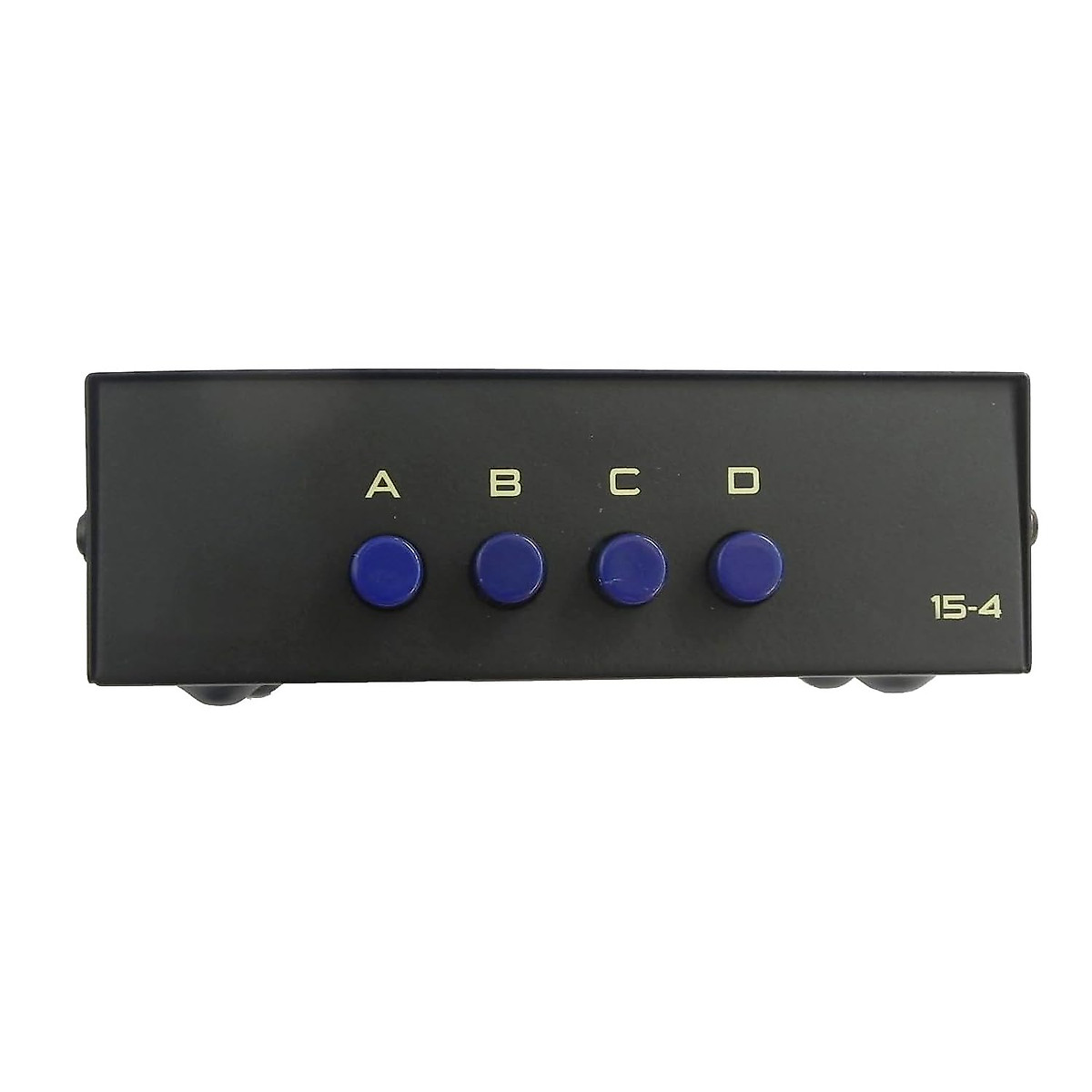 DEEIRAO VGA Switch Box, 4 Port 15 Pin Female (4 in 1 Out) Resolution up to 1920x1440 Signal Splitters for Electronic Apparatus PC Computer Monitor