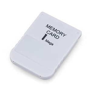RGEEK 1MB High Speed Game Memory Card Compatible with PlayStation 1 PS1 Memory Card