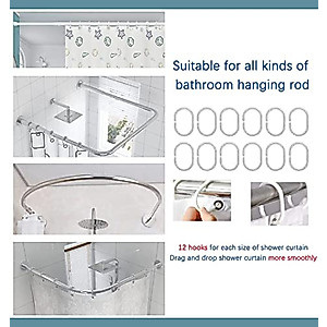 4 Piece Cool Anime Shower Curtain Set with Non-Slip Rug Toilet Lid Cover Bath Mat，Waterproof Shower Curtains Sets for Bathroom With12 Hooks 72x72 inches, 23