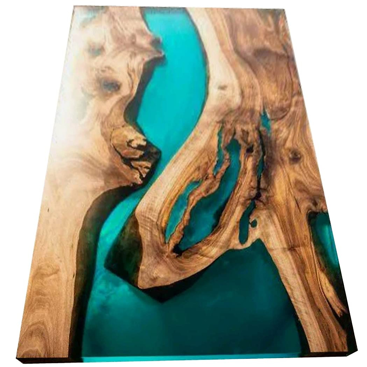 Epoxy Table, Epoxy Resin River Table, Live Edge Wooden Table, Natural Wood, Dining Table, Natural Epoxy Table, Resin Table