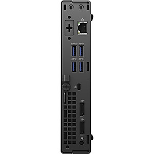 Dell OptiPlex 5000 5090 Desktop Computer - Intel Core i5 10th Gen i5-10500T Hexa-core (6 Core) 2.30 GHz - 16 GB RAM DDR4 SDRAM - 256 GB M.2 PCI Express NVMe 3.0 x4 SSD - Micro PC - Black