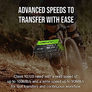 PNY 512GB Premier-X Class 10 U3 V30 microSDXC Flash Memory Card