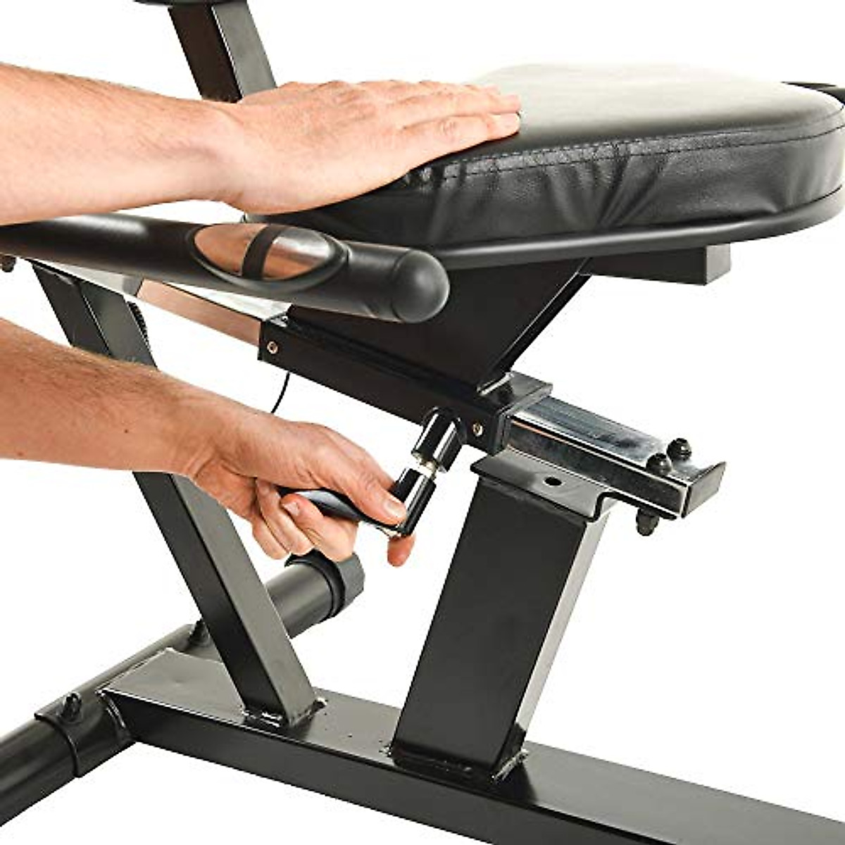 Exerpeutic Recumbent Exercise Bike Bluetooth with 24 Pre-Set Programs | Easy Step Thru| 16 Levels of Resistance